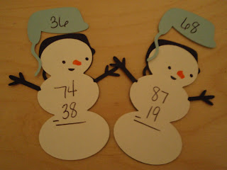 Teach. Craft. Sleep: Snowman Subtraction Game