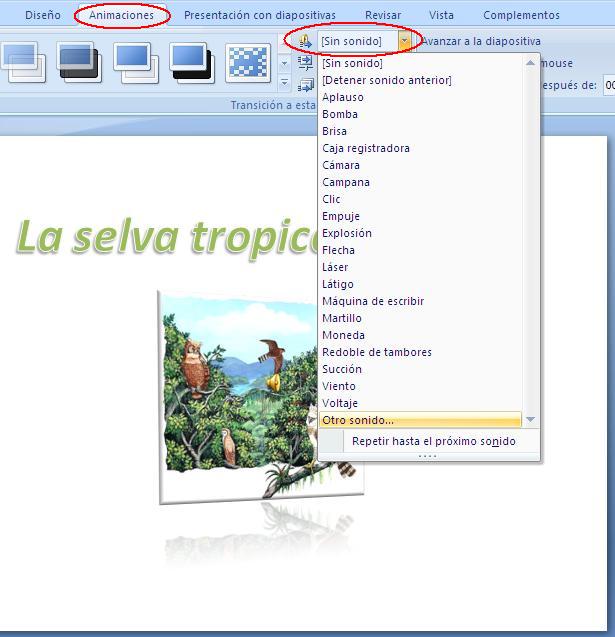 Aprendiendo PowerPoint: Los sonidos (1ª Parte)