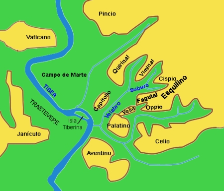 Algo más que un viaje :): Mapa de la antigua Roma:
