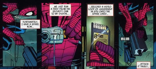 digital tales of graphic narratives: snaps: Amazing Spider-Man #627