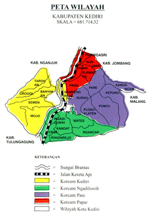 tarunalaut.blogspot.com: Kondisi Geografi Kab. Kediri