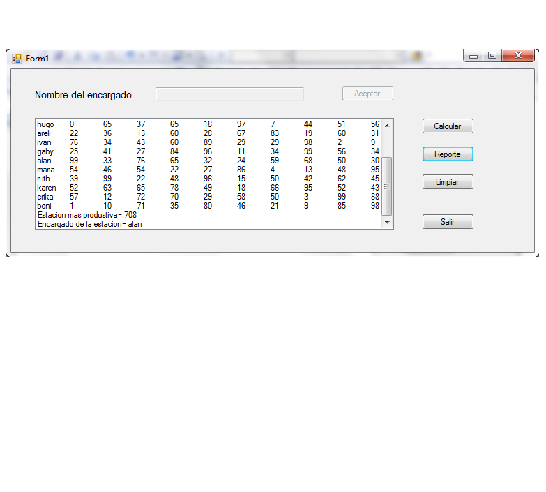 Programacion 1: Practica extra Problema 1