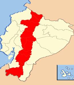CIENCIAS SOCIALES .PILIZITA: Region interandina o sierra
