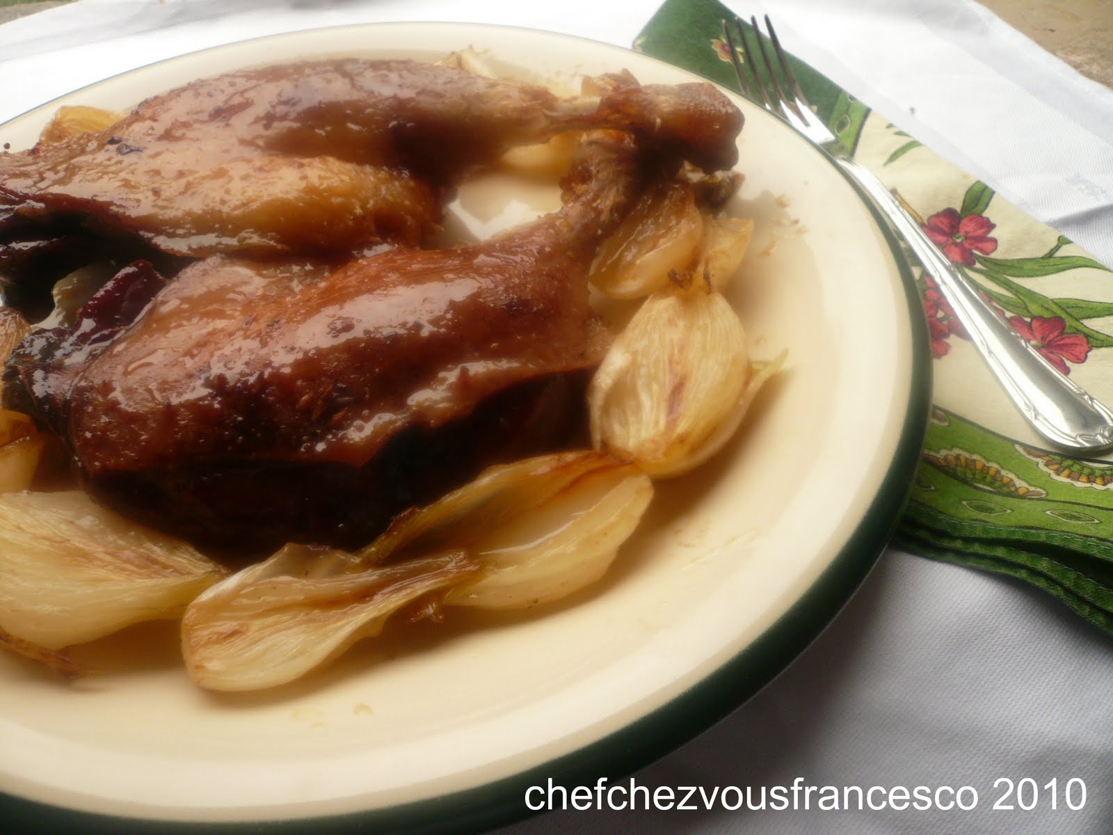 Chefchezvous: Anatra confit al miele speziato