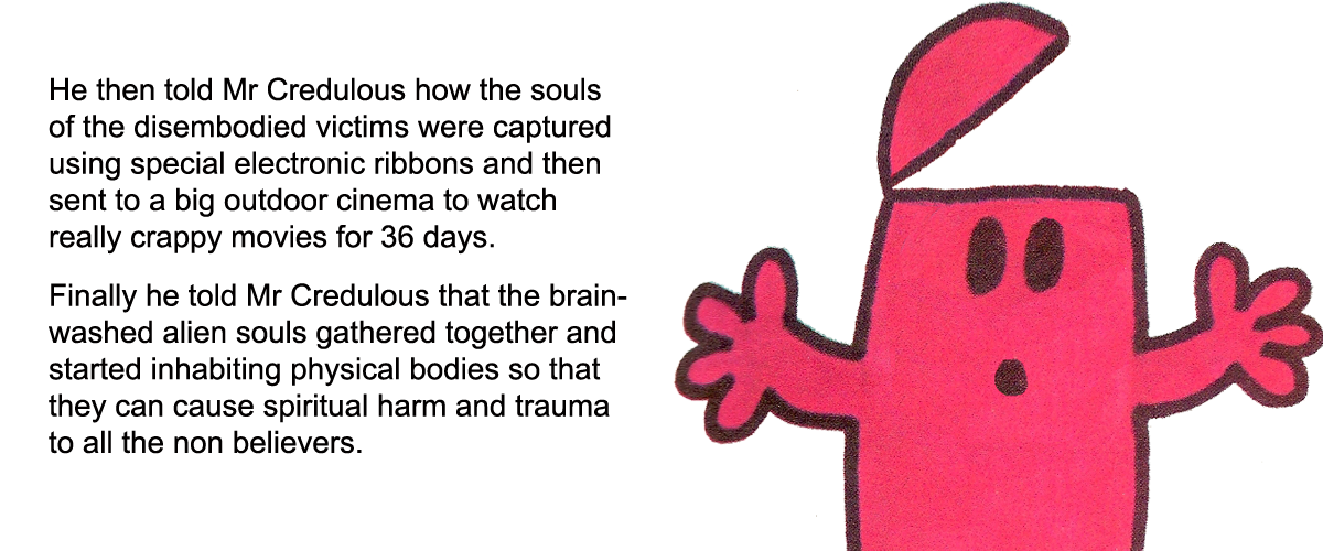 The Reason Stick: Mr. Credulous