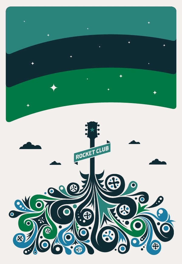 Flyer Goodness: Allan Peters - Posters on a Stick