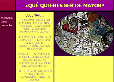 EL RINCON DE LA MAESTRA: MI PRIMERA WEBQUEST: ¿QUÉ QUIERES SER DE MAYOR?