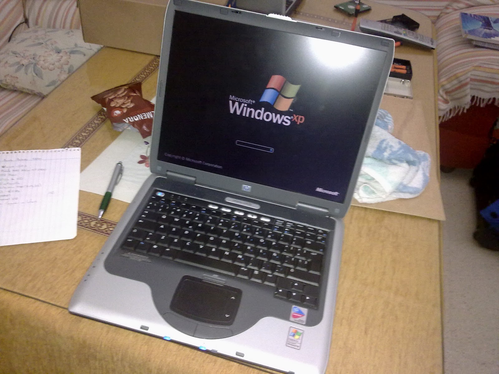 el Cheap Portatil: HP COMPAQ NX 9030