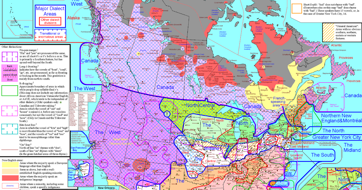 John Wells’s phonetic blog: American “dialect” areas