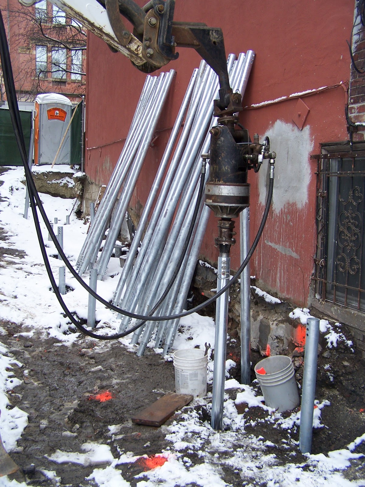 New England Foundation and Stabilization Co.: Helical Pile Installation ...