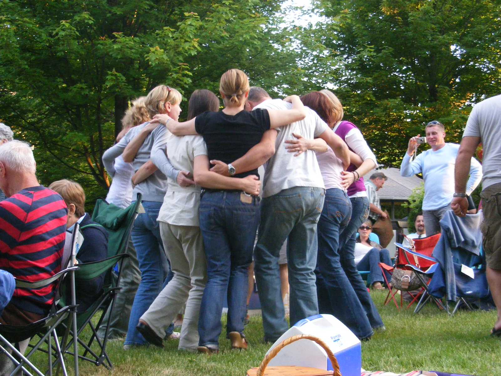 that girl's photos: group hug