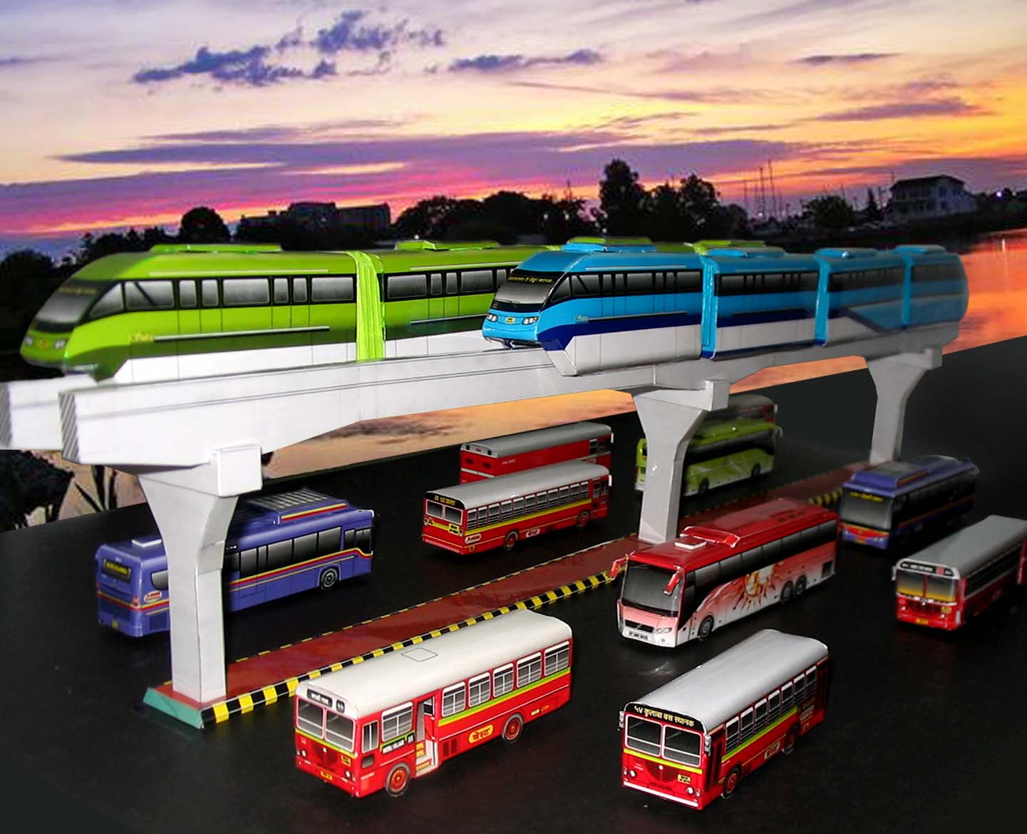 Creative paper models by Yatin Pimpale: All The BEST