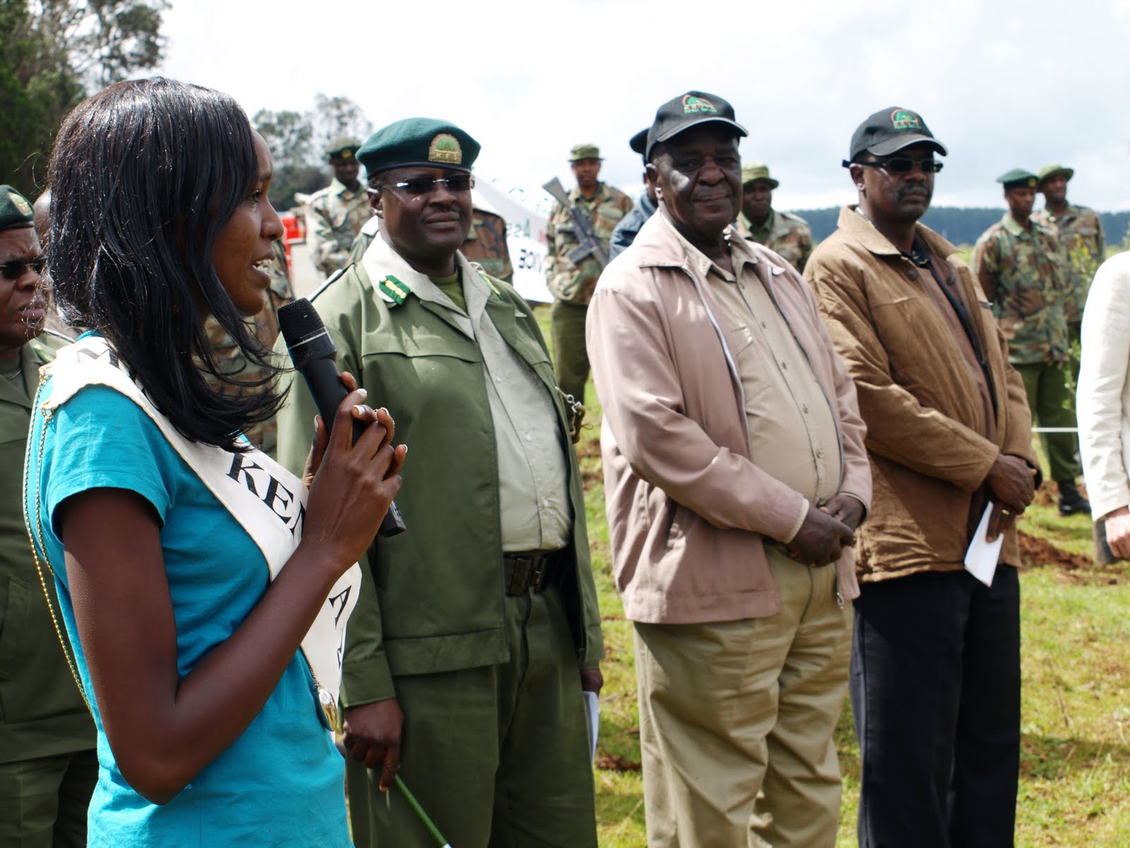 Kenya Forests: Miss Kenya Leads Youth In Mau Planting