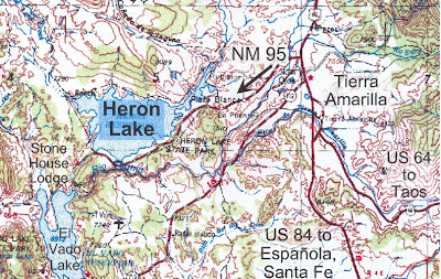 Rocky Mountain Buccaneer Rodeo: New map scans for Heron Lake, NM