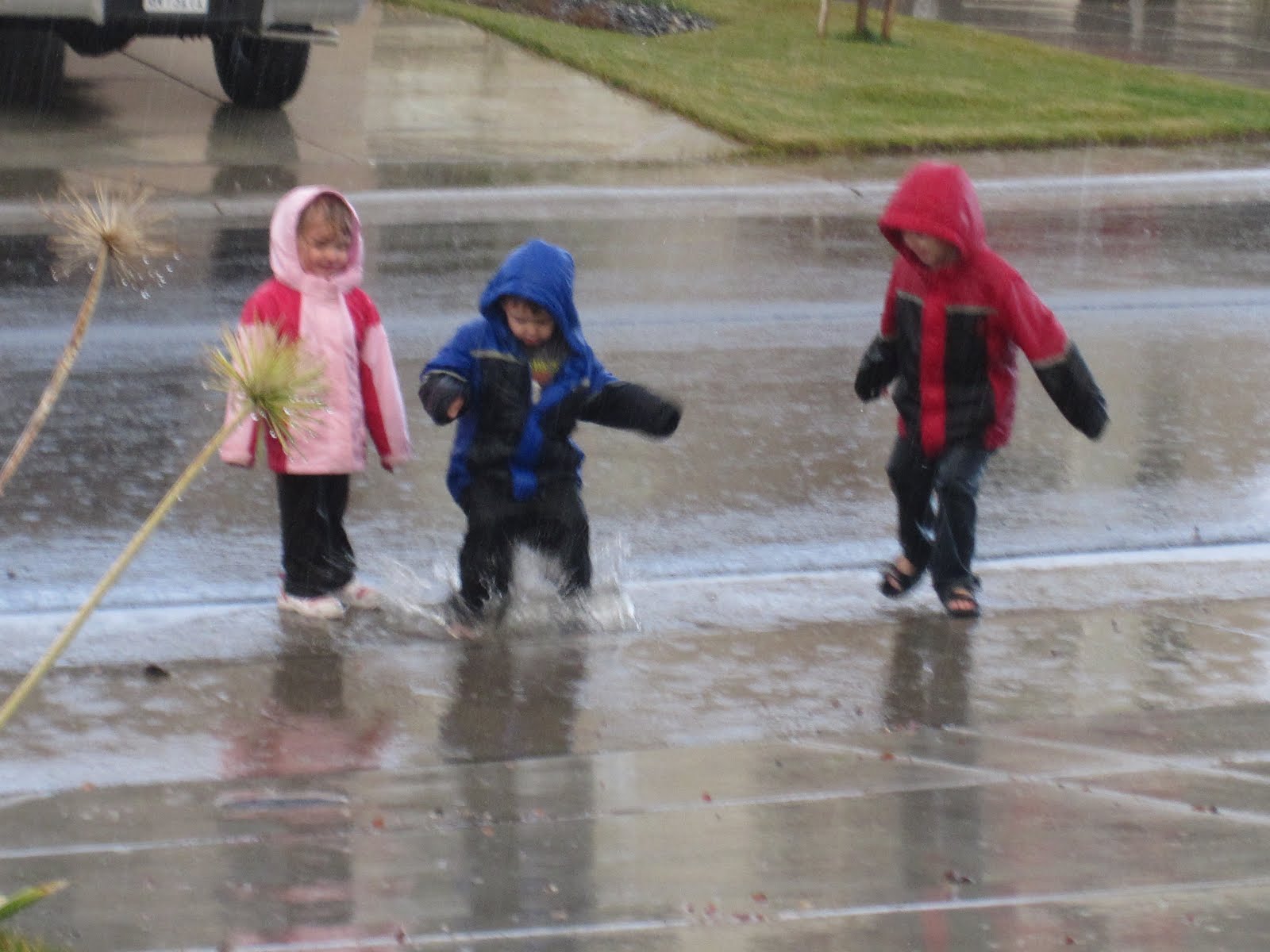 Enjoying Life With 4 Kids: Singing in the Rain