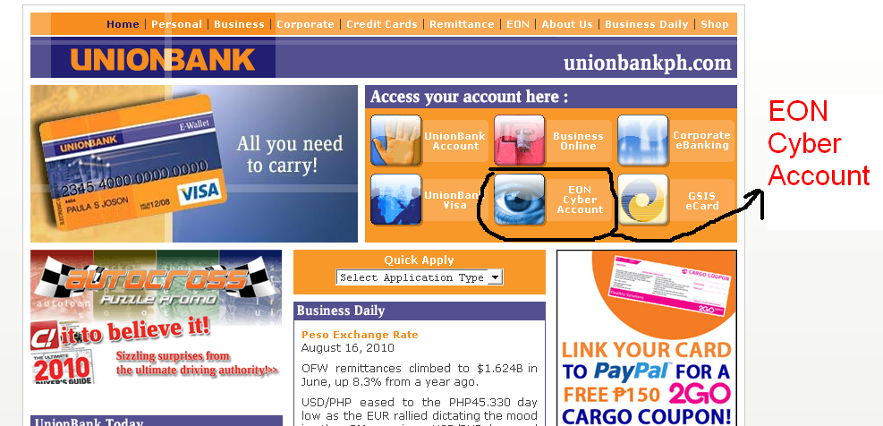 Simple Yet Rock: Pay pal With Your EON Unionbank Account