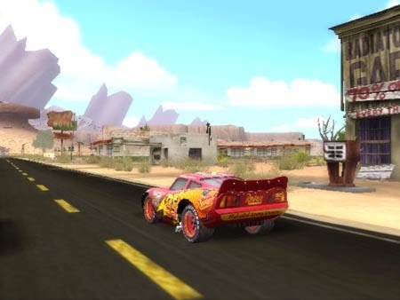 m. tyler williams: environments: Pixar-THQ: Cars