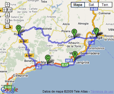 Directorio de rutas en moto: Ruta Sierra de Ronda