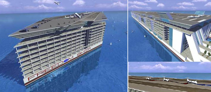 Freedom Ship - The Floating City | Fun Zone Collection