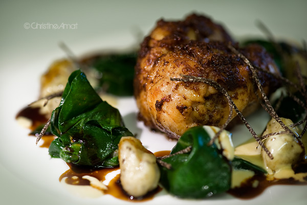 CHRISTOPHE GIRARDOT SAVEURS & COULEURS: RIS DE VEAU CROUSTI-FONDANT AUX ...