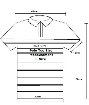 ~UPD~ Fred Perry Polo Shirt Size Guide