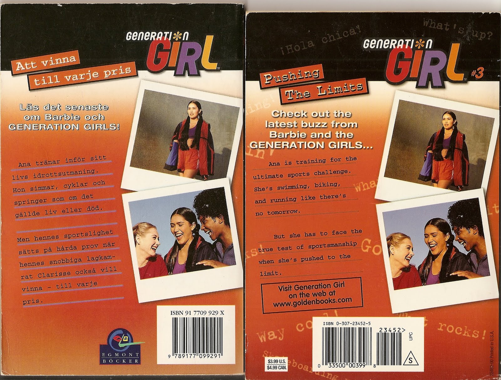 A snarky review of the Generation Girl books: Book 3: Pushing the limits