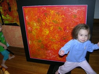 jessica krause smith: [artist] 4-year-old painter Marla Olmstead