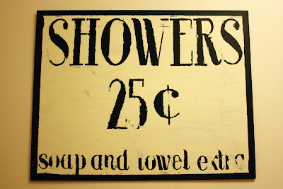 For a Rainy Day: Vintage Shower Sign