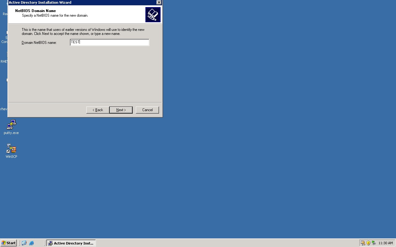 Paps the Virtualization/Cloud Plumber: RHEVM AD/DNS Setup Paps the Virtualization/Cloud Plumber: RHEVM AD/DNS Setup