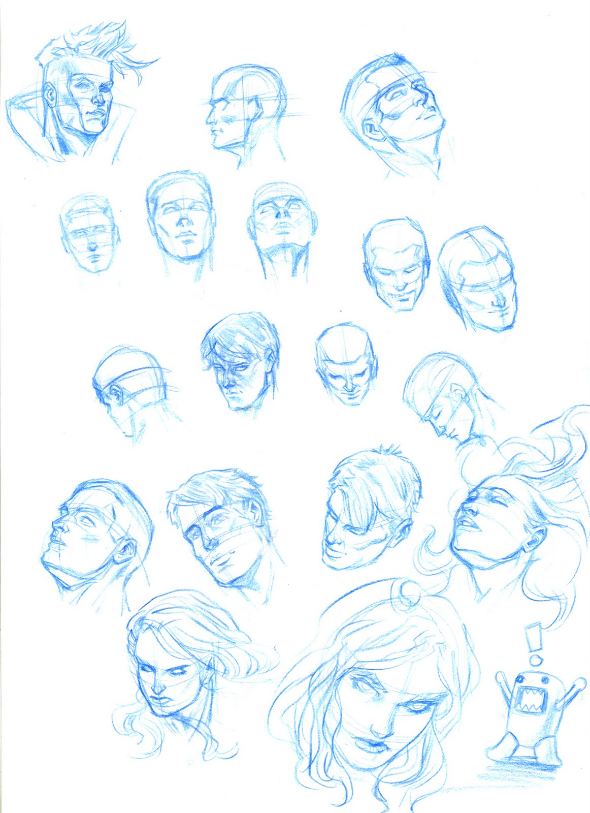 The Art of Jaime Salangsang Jr.: Back to Basic (head study)