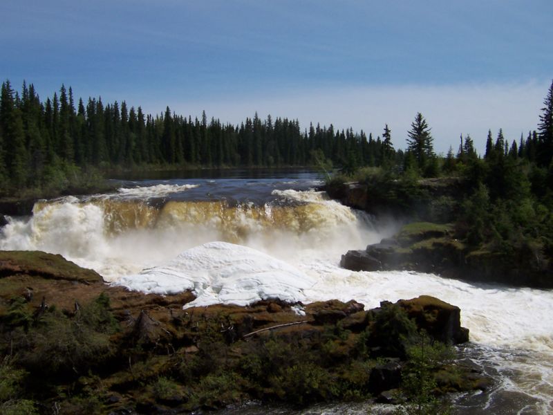 :: Most Amazing Waterfalls ::: Pisew Falls Provincial Park