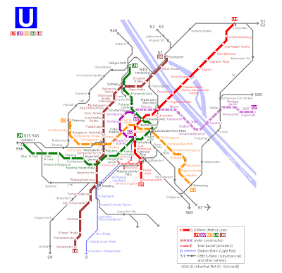 PLANOS DE METRO: Viena