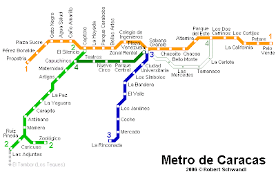 PLANOS DE METRO: Caracas