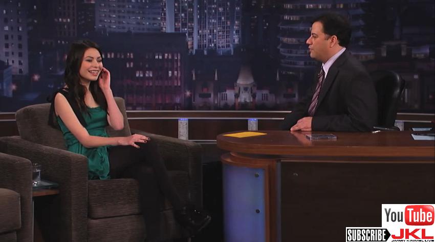 Darsu Pilami: Miranda Cosgrove on Jimmy Kimmel Live_Nov. 15