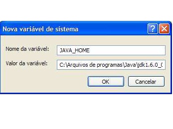Programação Java Web: JAVA - Configurando Variáveis de Ambiente no Windows