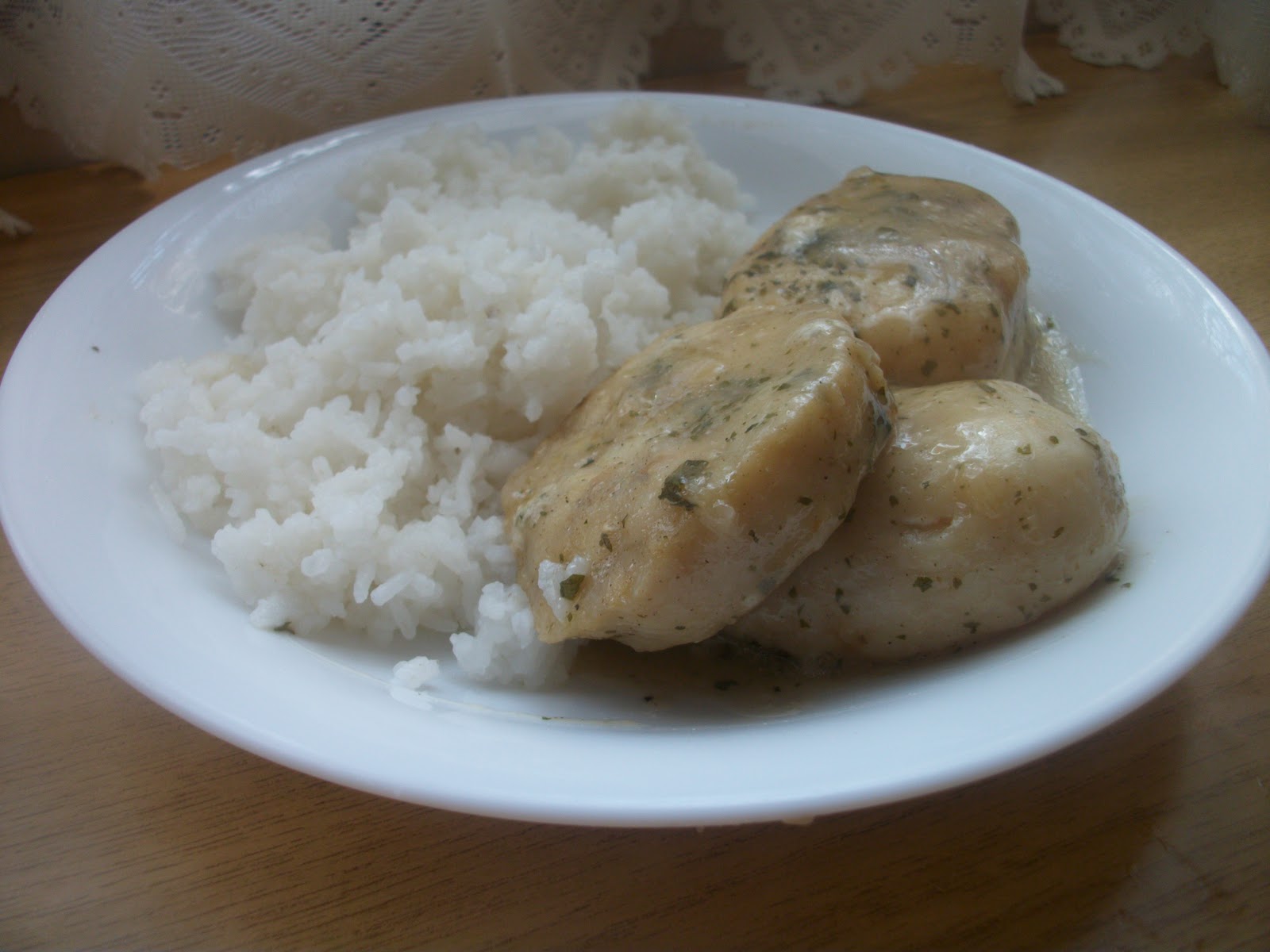 Mis Recetas: MERLUZA A LA MARINERA CON ARROZ BASMATI