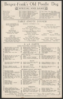 Gastronomista: The Old Poodle Dog