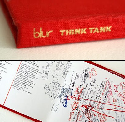 The Zaum of Mr Brown: Blur - Think Tank Ltd Edition Sleeve