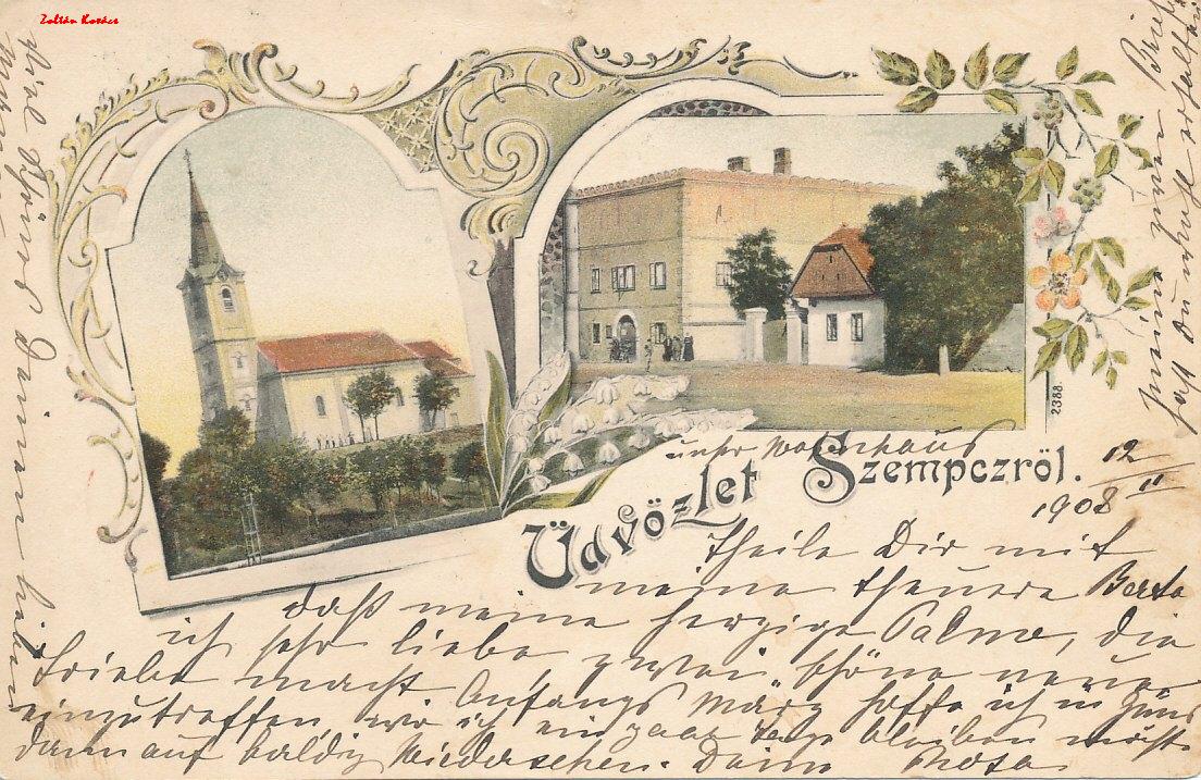 WARTBERG-SZEMPCZ-SZENCZ-SZENC-SENEC: Kostol Sv.Mikuláša a "Turecký dom"