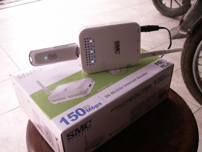 Duniaku, Hidupku: Router Mobile SMCWBR11S-3GN