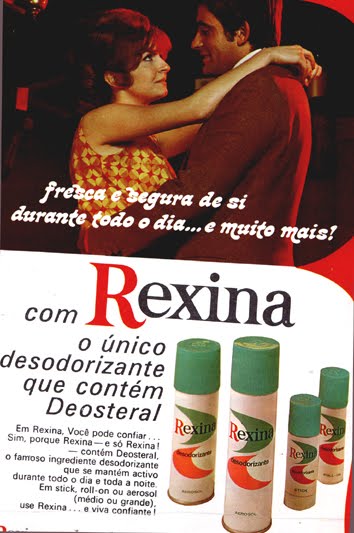 "Aquel tiempo de mi infancia": Publicidad de Rexina.