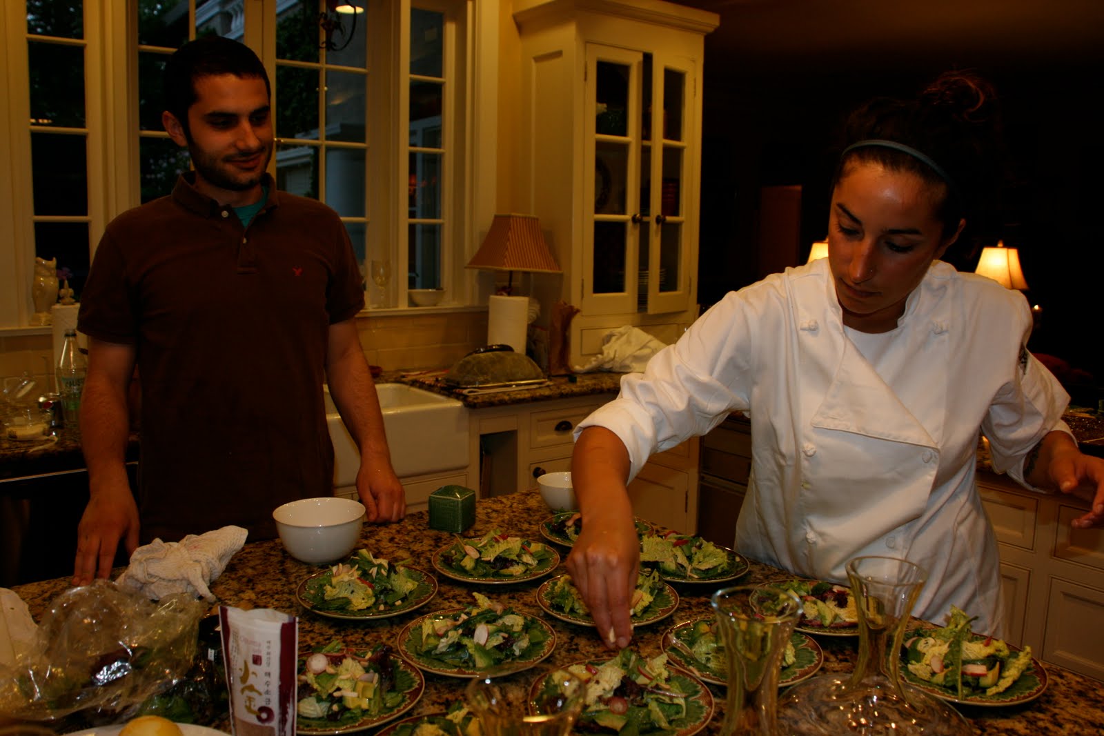 vignette design: A Wine Connoisseur's Dinner