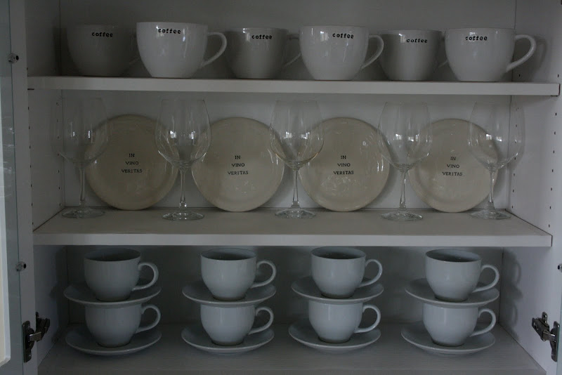 vignette design: Kitchen Cabinet Vignette