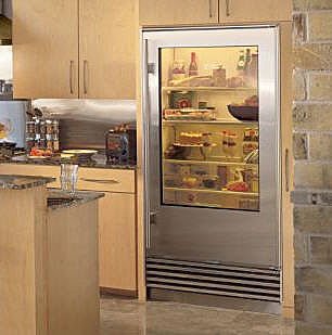 vignette design: Glass Door Refrigerators