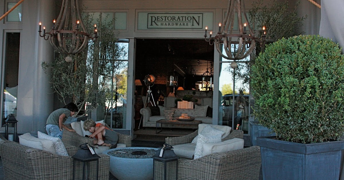 vignette design: A Visit to Restoration Hardware's Flagship Store