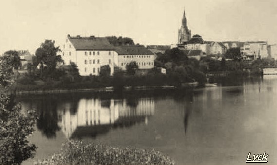 EŁK ( LYCK ): Zamek w centrum miasta - historia