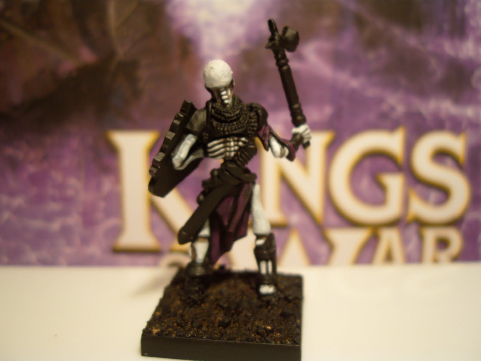 Anything But Ones: Tutorial : Mantic Skeleton Warrior