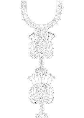 Art and Craft Work: Neck trace designs