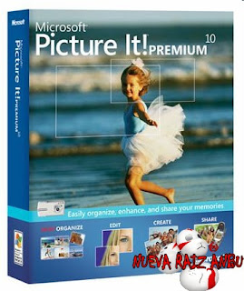 Editor de imágenes Microsoft Picture It! Premium 10 Full