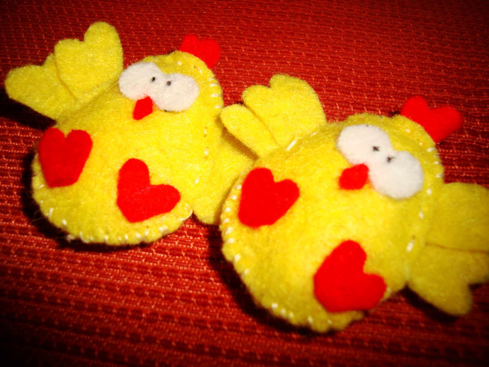 MI MUNDO DE FIELTRO: Pollitos!